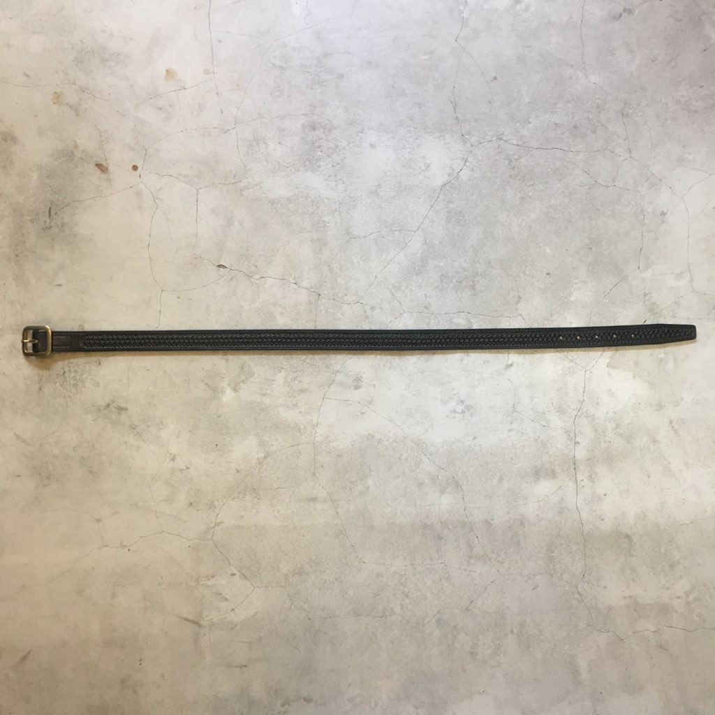 Restock SIGNAL ORIGINAL ”Hand Stamping Narrow Belt” | SIGNAL GARMENTS