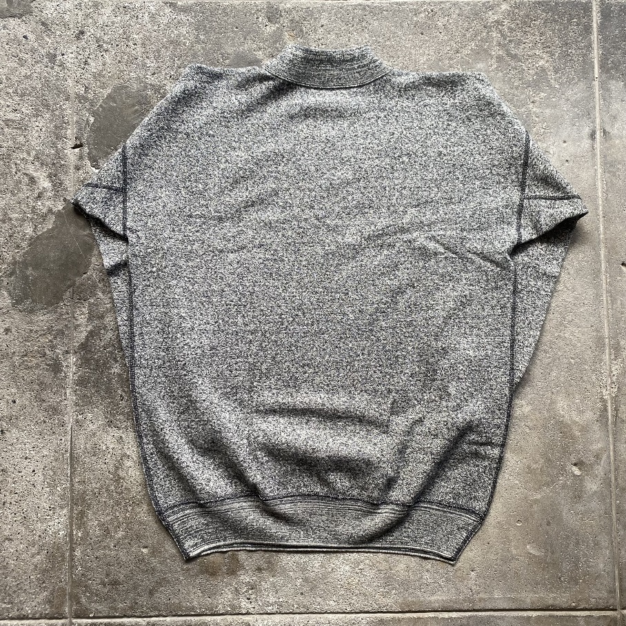 OLDE HOMESTEADER US018 RUSTIC JERSEY ”BOTTLE NECK SWEATER” BLACK ...